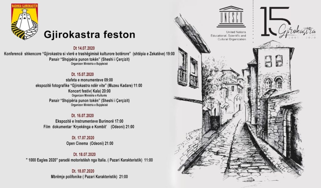 Gjirokastra Celebrates 15 Years as a UNESCO World Heritage Site • IIA