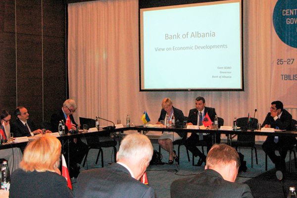 Bank of Albania Governor Gent Sejko attends Governors' Club 34th ...