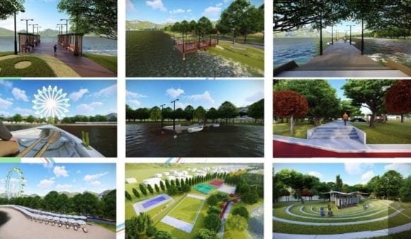 The Construction for the Promenade of Belsh on its Third Phase • IIA