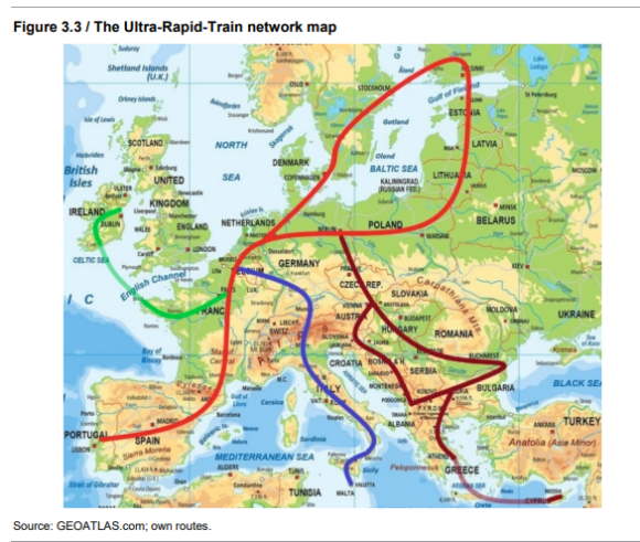 Albania Included in Ultra-Rapid Train Network Plan • IIA